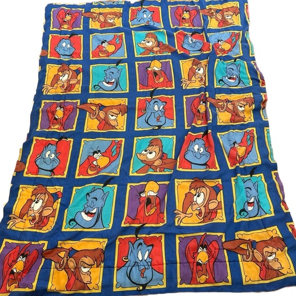 Disney | Bedding | Vintage Aladdin Disney Twin Comforter | Poshmark